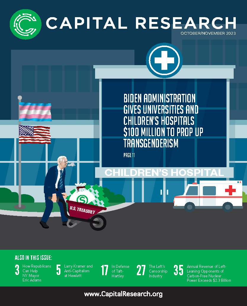 Capital Research, October/November 2023 -Capital Research Center