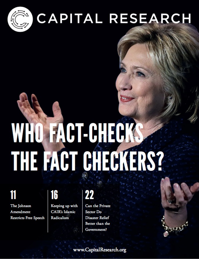 Capital Research Magazine, January 2017 -Capital Research Center