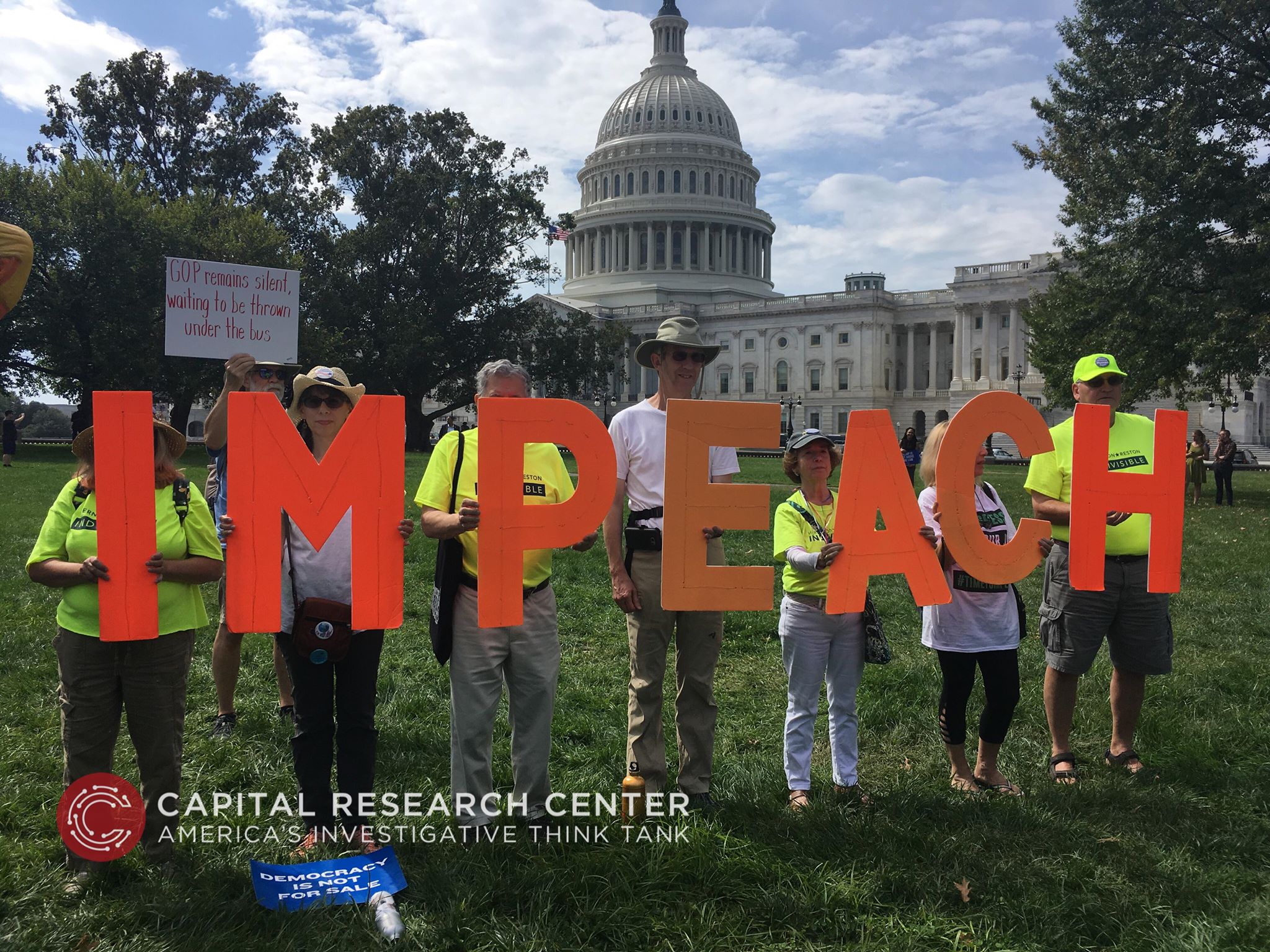 Activists Hold “Impeachment Now” Rally Outside U.S. Capitol -Capital ...